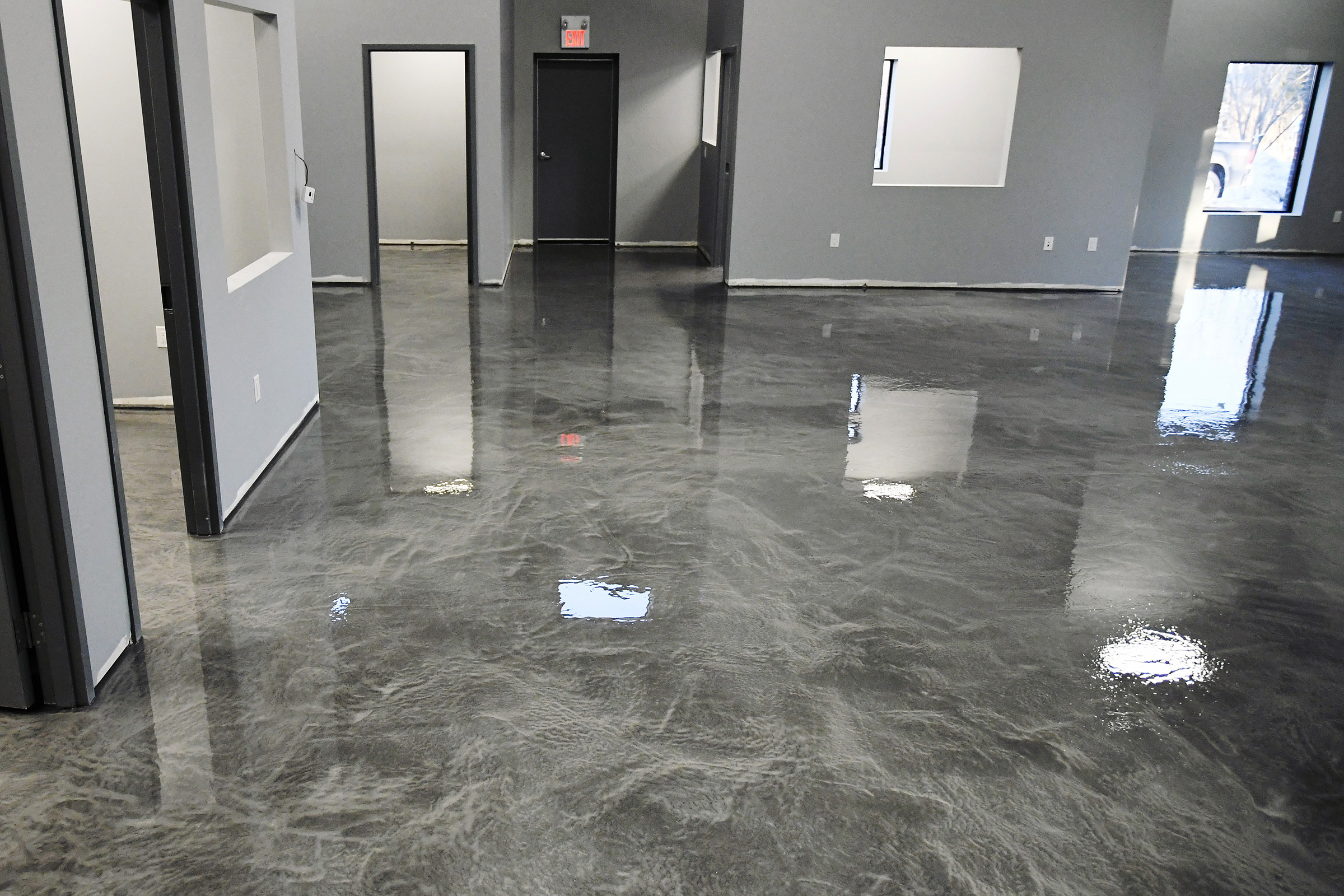 Metallic Flooring - Photo Gallery | Zeraus Products Inc.