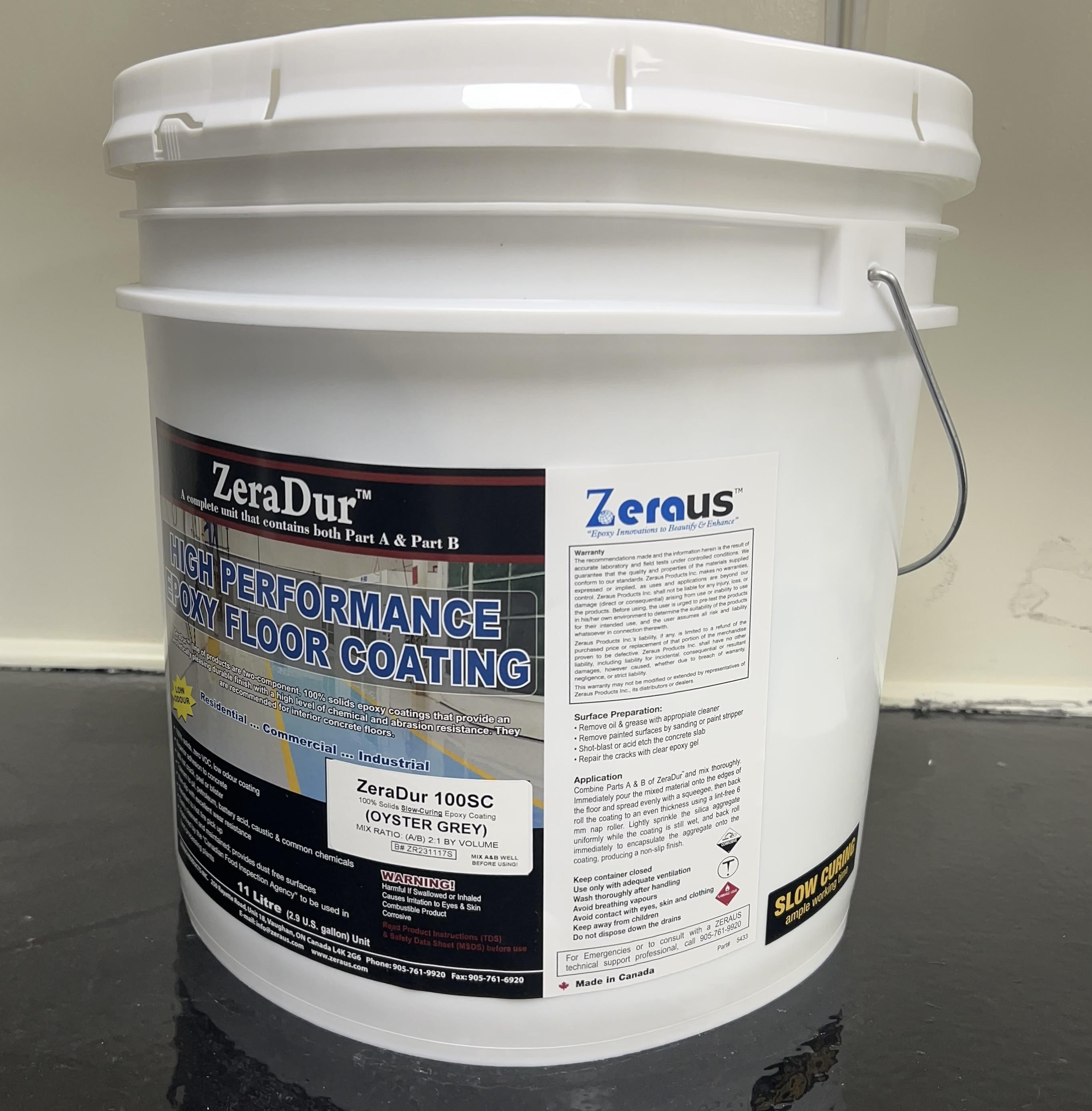 Professional Contractors of Residential 100 Solids Epoxy Garage Floor ...